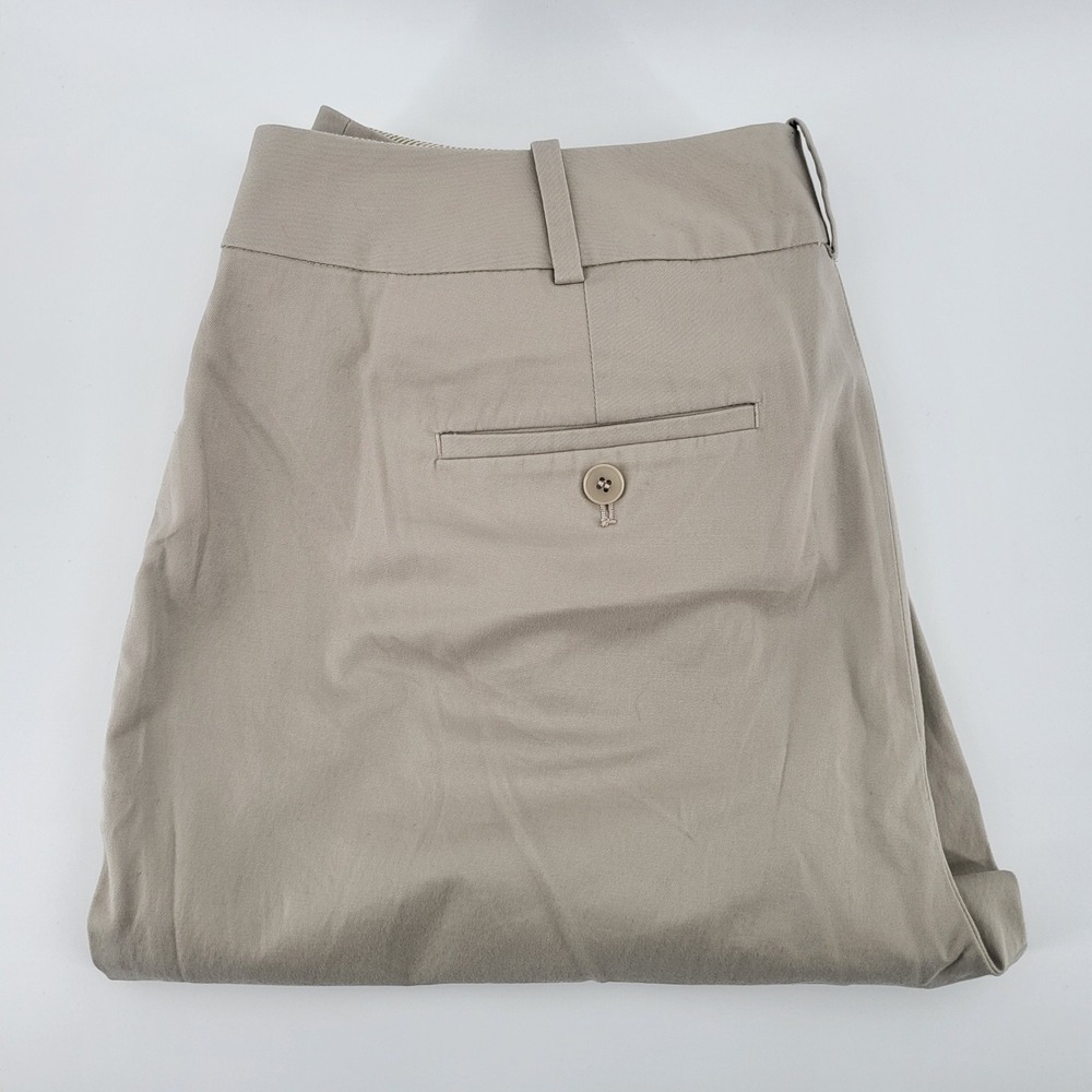Talbots Woman Beige Curvy Fit Cropped Dress Pants Siz… - Gem